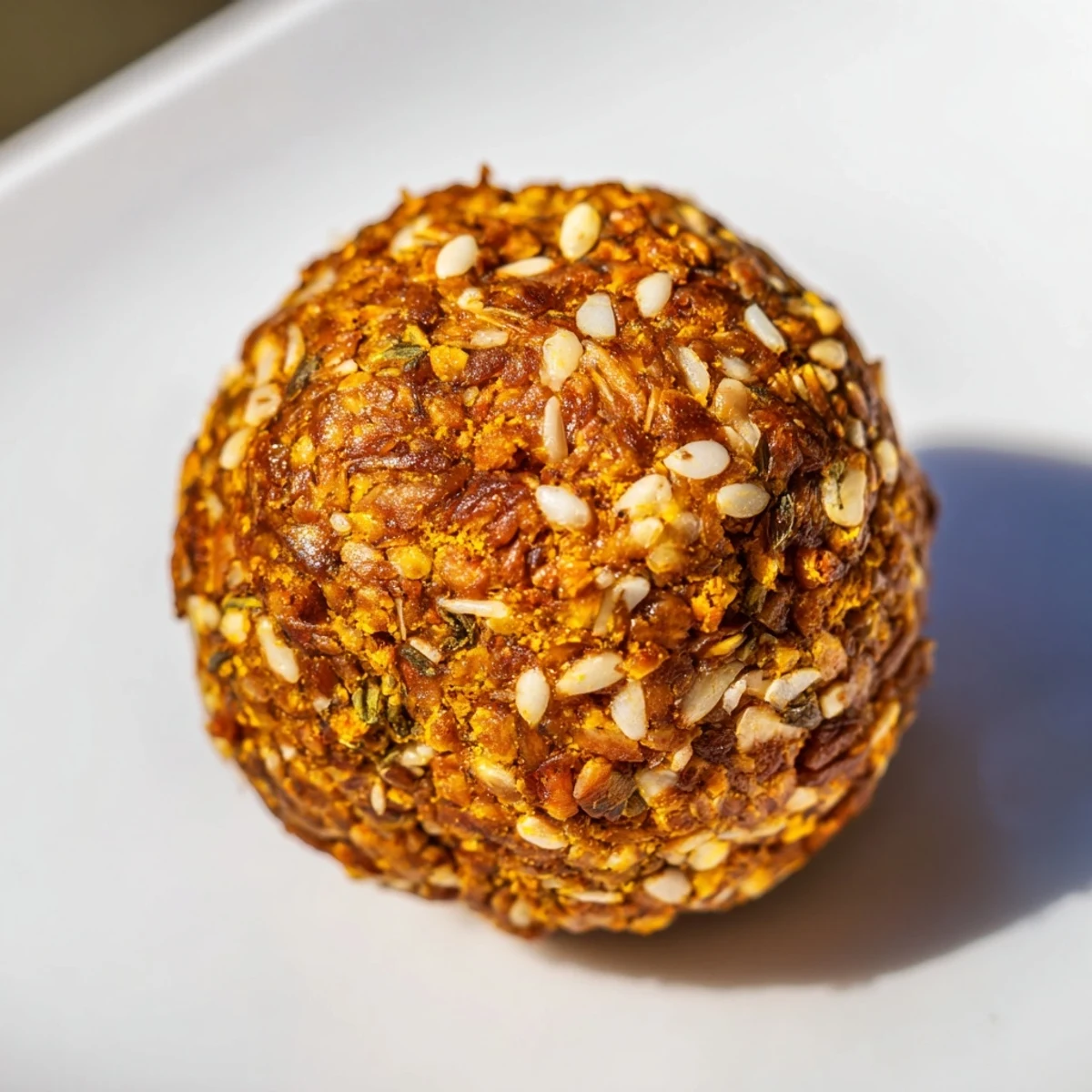 Ginger Turmeric Energy Balls - No-Bake Nourishing Snack